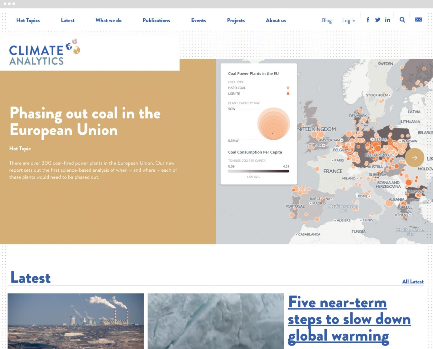 Climate Analytics Web / Simone Kattert